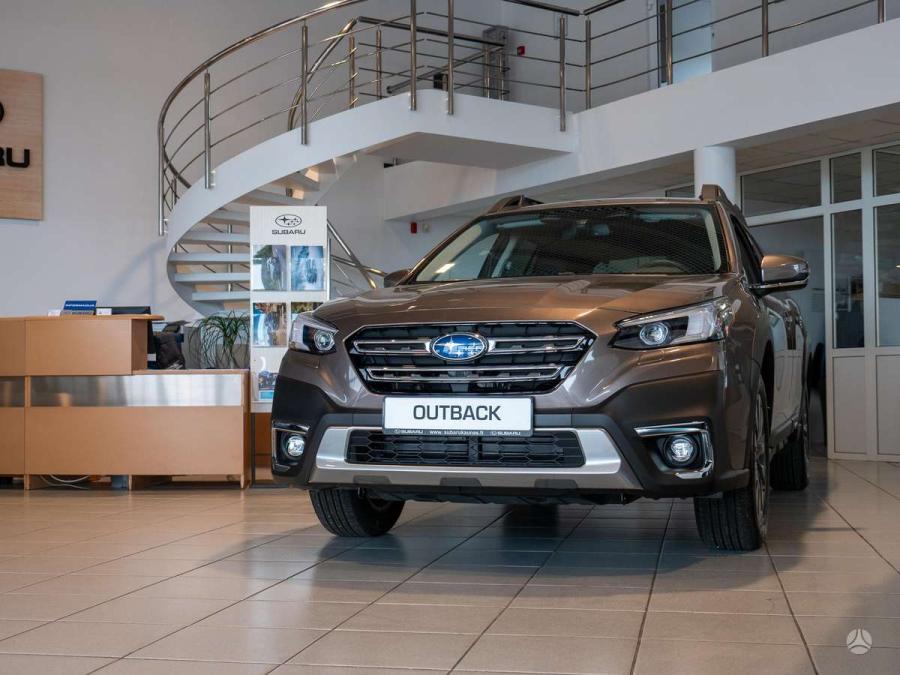 Brown Subaru Outback 2025 in Kaunas, with an engine capacity of 2.50 L and mileage of 0 thousand km for 35490 €, photo 3 on AUTOMOTO.COM.LV