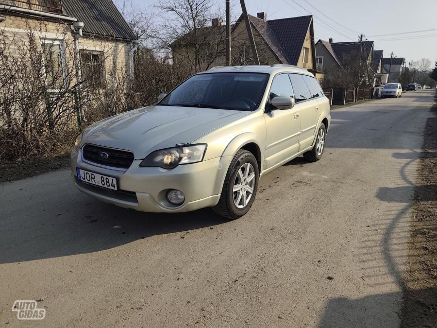 Subaru Outback 2005 Viļņa, ar dzinēja tilpumu 2.50 L un nobraukumu 408 tūkst. km par 3300 €, foto 1 vietnē AUTOMOTO.COM.LV