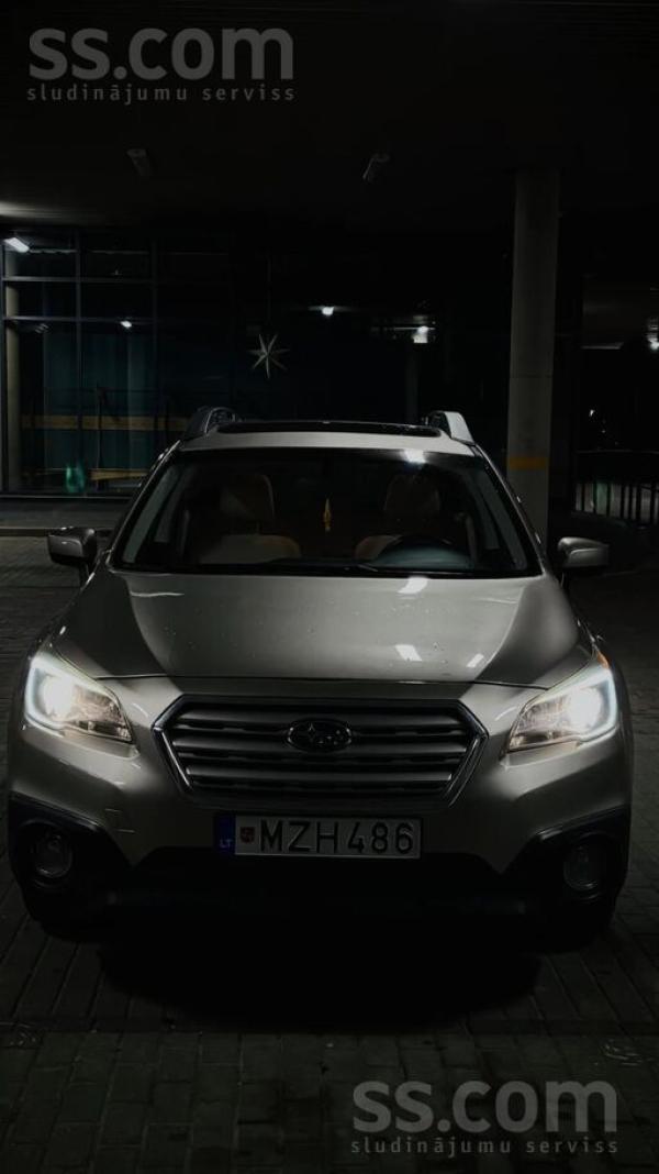 Subaru Outback 2015 in Liepaja, with an engine capacity of 2.50 L and mileage of 182 thousand km for 11500 €, photo 1 on AUTOMOTO.COM.LV