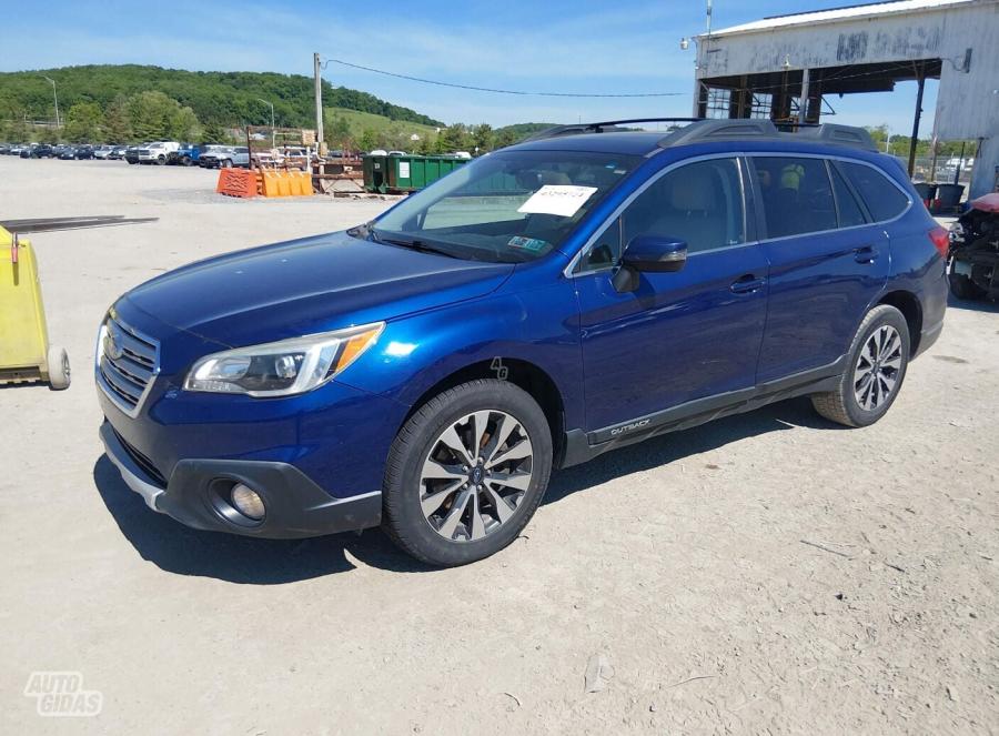Subaru Outback 2015 Viļņa, ar dzinēja tilpumu 3.60 L un nobraukumu 339 tūkst. km par 4900 €, foto 1 vietnē AUTOMOTO.COM.LV