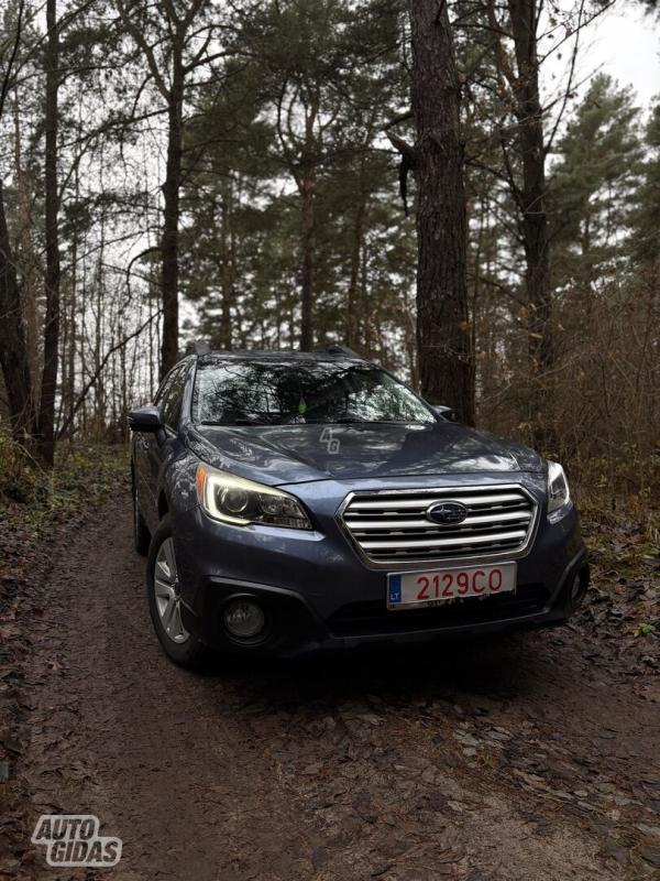 Subaru Outback 2017 in Akmene, with an engine capacity of 2.50 L and mileage of 187 thousand km for 13000 €, photo 1 on AUTOMOTO.COM.LV