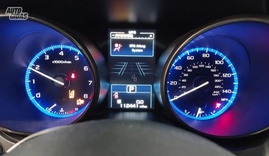 Subaru Outback 2018 Viļņa, ar dzinēja tilpumu 2.50 L un nobraukumu 181 tūkst. km par 8500 €, foto 7 vietnē AUTOMOTO.COM.LV