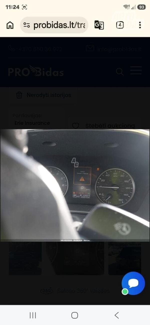 Subaru Outback 2024 in Alytus, with an engine capacity of 2.50 L and mileage of 40 thousand km for 10000 €, photo 7 on AUTOMOTO.COM.LV