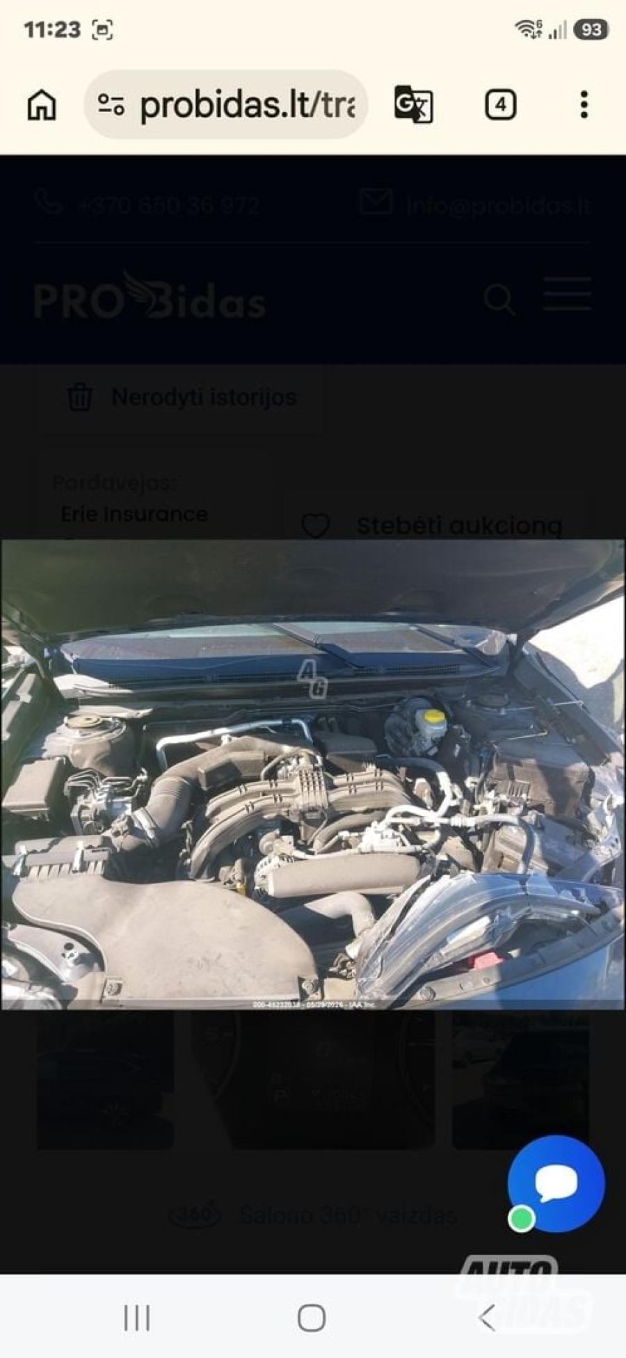 Subaru Outback 2024 in Alytus, with an engine capacity of 2.50 L and mileage of 40 thousand km for 10000 €, photo 11 on AUTOMOTO.COM.LV