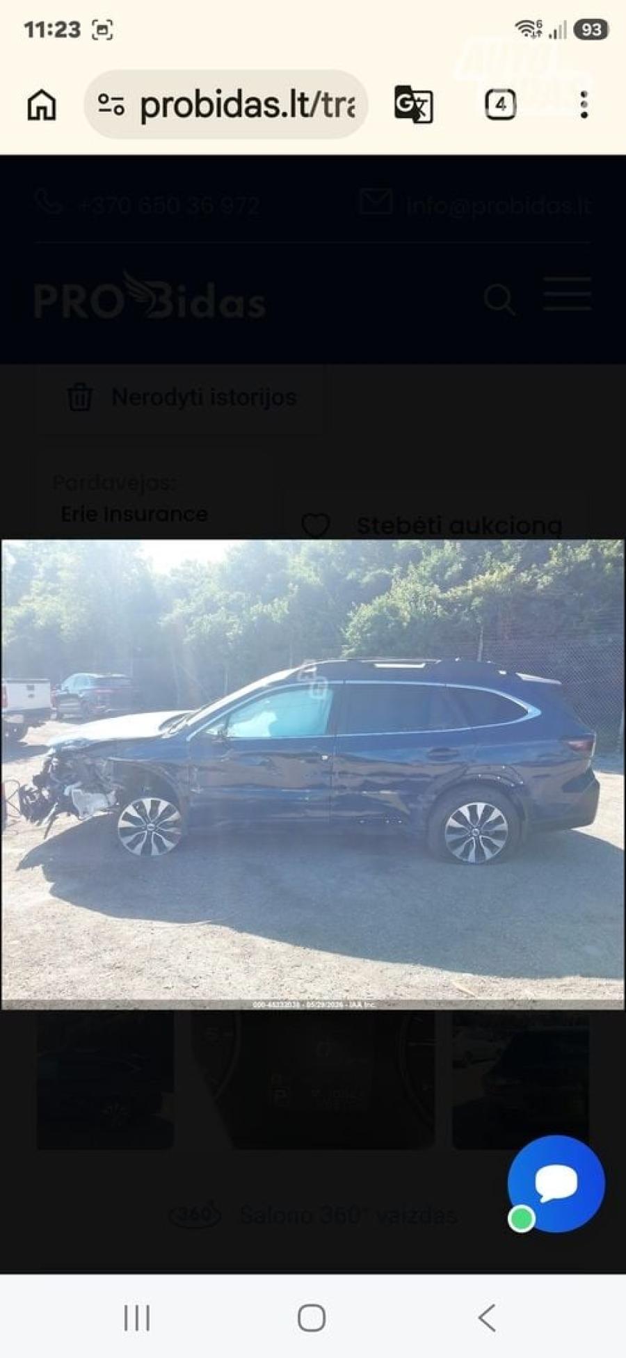 Subaru Outback 2024 in Alytus, with an engine capacity of 2.50 L and mileage of 40 thousand km for 10000 €, photo 14 on AUTOMOTO.COM.LV