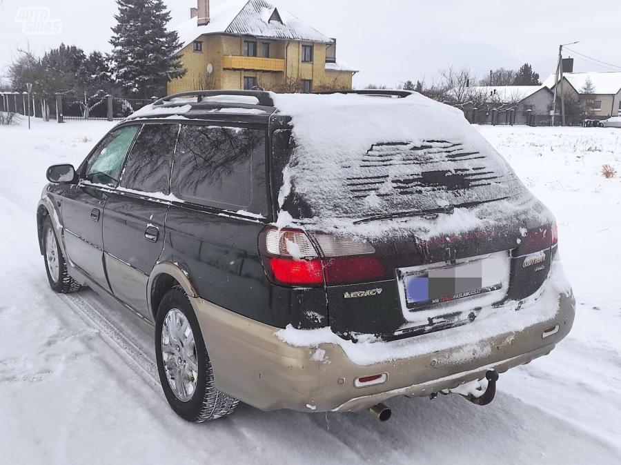 Zaļš Subaru Outback 1999 Raseiniai, ar dzinēja tilpumu 2.50 L un nobraukumu 300 tūkst. km par 999 €, foto 6 vietnē AUTOMOTO.COM.LV