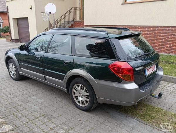 Zaļš Subaru Outback 2004 Šilutė, ar dzinēja tilpumu 2.50 L un nobraukumu 357 tūkst. km par 3300 €, foto 2 vietnē AUTOMOTO.COM.LV