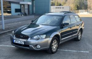 Zaļš Subaru Outback 2006 Viļņa, ar dzinēja tilpumu 2.50 L un nobraukumu 336 tūkst. km par 990 €, foto  vietnē AUTOMOTO.COM.LV
