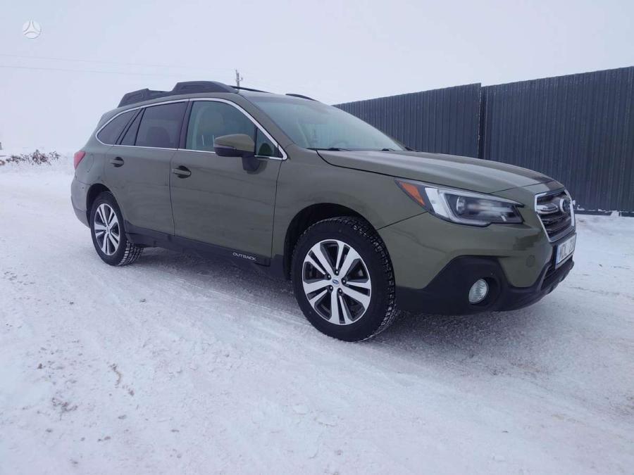 Zaļš Subaru Outback 2019 Raseiniai, ar dzinēja tilpumu 2.50 L un nobraukumu 155 tūkst. km par 13500 €, foto 1 vietnē AUTOMOTO.COM.LV