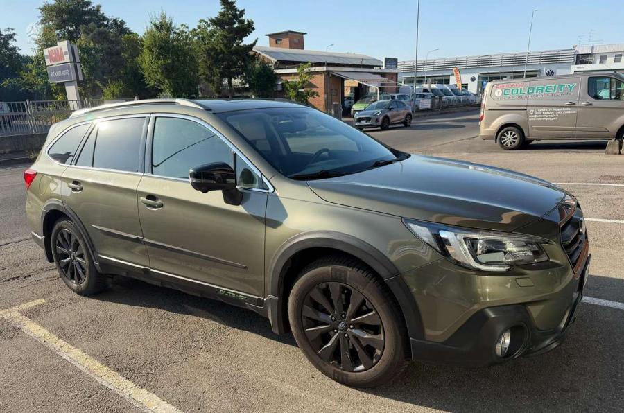 Zaļš Subaru Outback 2019 Panevēža, ar dzinēja tilpumu 2.50 L un nobraukumu 206 tūkst. km par 16600 €, foto 1 vietnē AUTOMOTO.COM.LV
