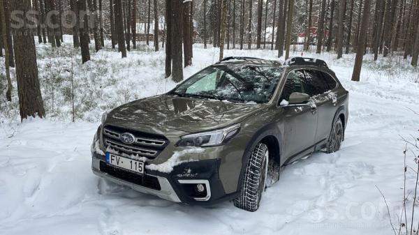 Subaru Outback 2022 Rīga vietnē Zaļš Subaru Outback 2022 Rīga, ar dzinēja tilpumu 2.50 L un nobraukumu 94 tūkst. km par 26900 €, foto 1 vietnē AUTOMOTO.COM.LV