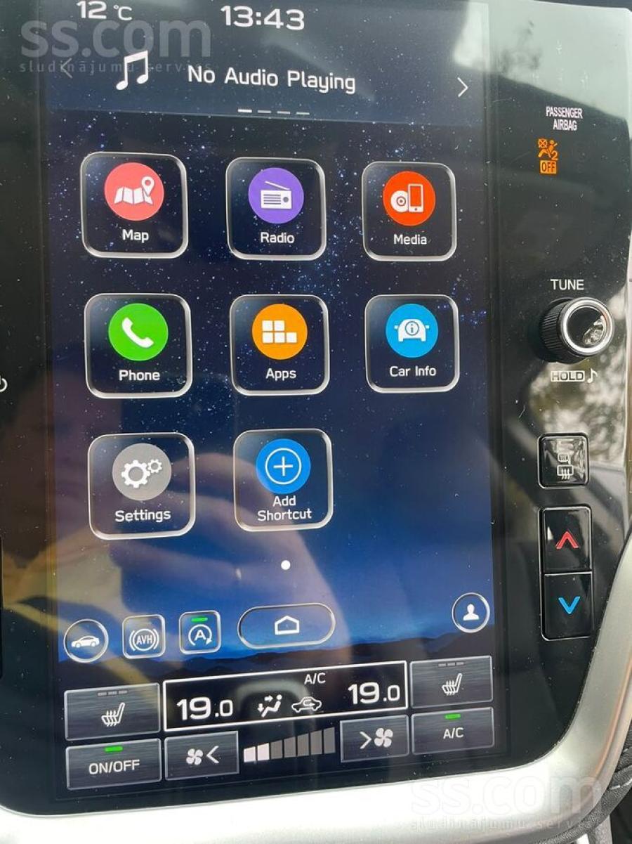 Zaļš Subaru Outback 2022 Rīga, ar dzinēja tilpumu 2.50 L un nobraukumu 94 tūkst. km par 26900 €, foto 20 vietnē AUTOMOTO.COM.LV