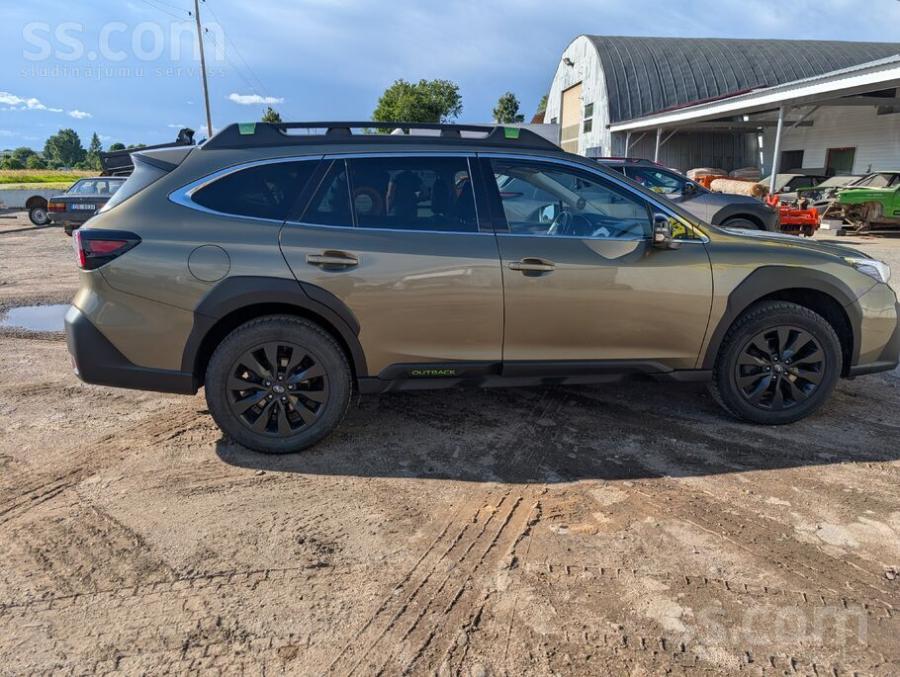Green Subaru Outback 2023 in Riga, with an engine capacity of 2.50 L and mileage of 105 thousand km for 24500 €, photo 1 on AUTOMOTO.COM.LV