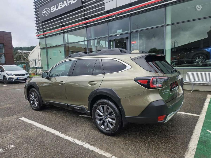 Zaļš Subaru Outback 2024 Viļņa, ar dzinēja tilpumu 2.50 L un nobraukumu 29 tūkst. km par 33290 €, foto 5 vietnē AUTOMOTO.COM.LV