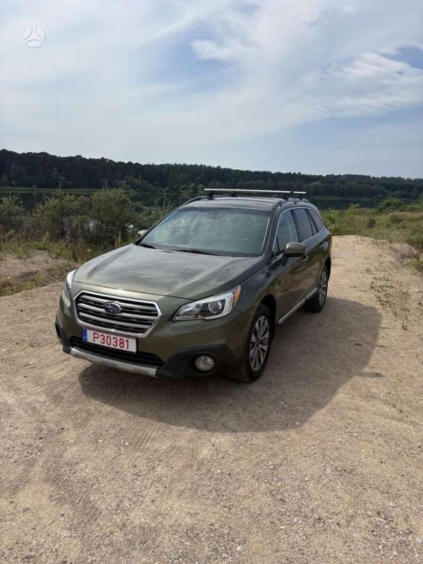 Green Subaru Outback 2017 in Kaunas, with an engine capacity of 3.60 L and mileage of 260 thousand km for 12900 €, photo 1 on AUTOMOTO.COM.LV