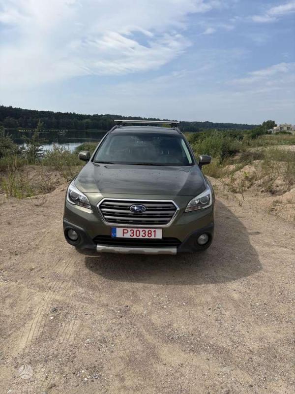 Green Subaru Outback 2017 in Kaunas, with an engine capacity of 3.60 L and mileage of 260 thousand km for 12900 €, photo 2 on AUTOMOTO.COM.LV