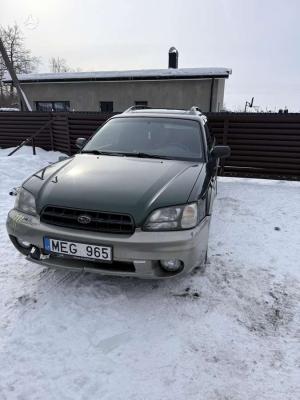 Zaļš Subaru Outback 1999 Kėdainiai, ar dzinēja tilpumu 2.46 L un nobraukumu 303 tūkst. km par 1100 €, foto 2 vietnē AUTOMOTO.COM.LV