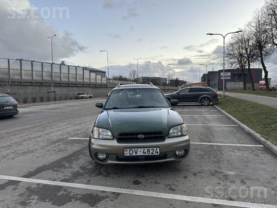 Zaļš Subaru Outback 2000 Rīga, ar dzinēja tilpumu 2.50 L un nobraukumu 168 tūkst. km par 2500 €, foto 8 vietnē AUTOMOTO.COM.LV