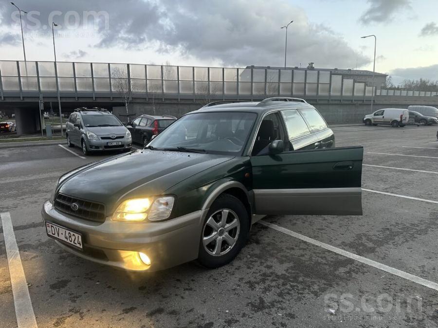 Zaļš Subaru Outback 2000 Rīga, ar dzinēja tilpumu 2.50 L un nobraukumu 168 tūkst. km par 2500 €, foto 14 vietnē AUTOMOTO.COM.LV