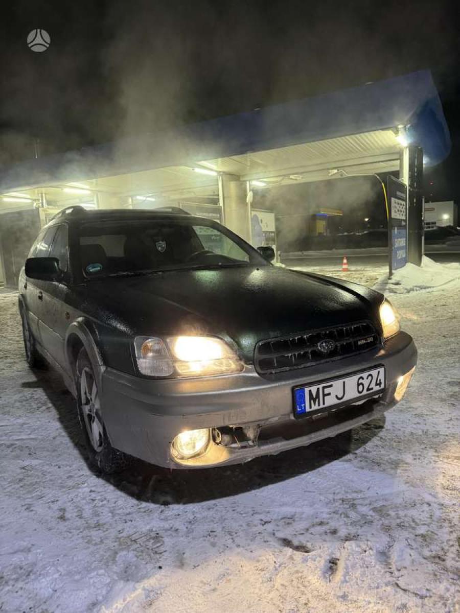 Zaļš Subaru Outback 2002 Raseiniai, ar dzinēja tilpumu 3.00 L un nobraukumu 2980 tūkst. km par 1850 €, foto 2 vietnē AUTOMOTO.COM.LV