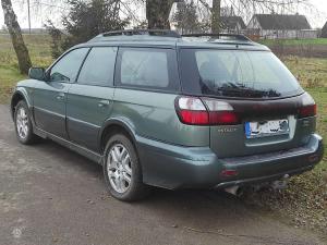 Green Subaru Outback 2003 in Raseiniai, with an engine capacity of 2.50 L and mileage of 167 thousand km for 950 €, photo 5 on AUTOMOTO.COM.LV