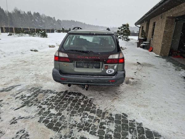 Zaļš Subaru Outback 2003 Šilalė, ar dzinēja tilpumu 3.00 L un nobraukumu 174 tūkst. km par 3500 €, foto 8 vietnē AUTOMOTO.COM.LV