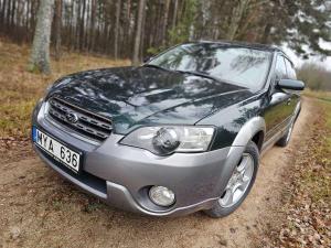 Zaļš Subaru Outback 2004 Utena, ar dzinēja tilpumu 2.50 L un nobraukumu 280 tūkst. km par 1650 €, foto 4 vietnē AUTOMOTO.COM.LV
