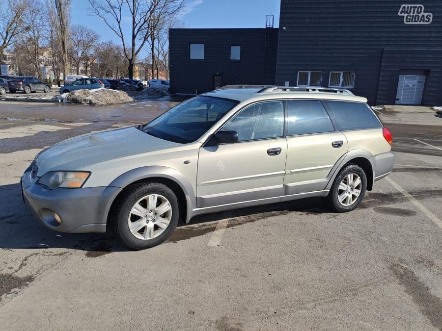 Zaļš Subaru Outback 2005 Kauņa, ar dzinēja tilpumu 2.50 L un nobraukumu 154 tūkst. km par 1000 €, foto 4 vietnē AUTOMOTO.COM.LV