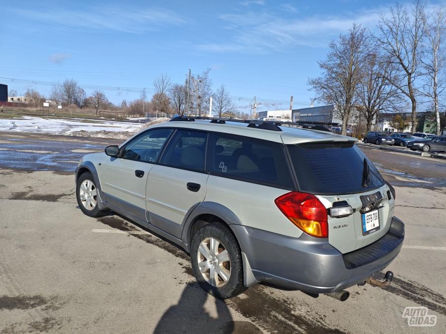 Zaļš Subaru Outback 2005 Kauņa, ar dzinēja tilpumu 2.50 L un nobraukumu 154 tūkst. km par 1000 €, foto 6 vietnē AUTOMOTO.COM.LV