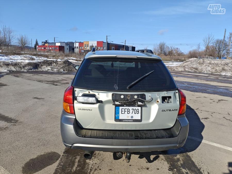 Zaļš Subaru Outback 2005 Kauņa, ar dzinēja tilpumu 2.50 L un nobraukumu 154 tūkst. km par 1000 €, foto 9 vietnē AUTOMOTO.COM.LV