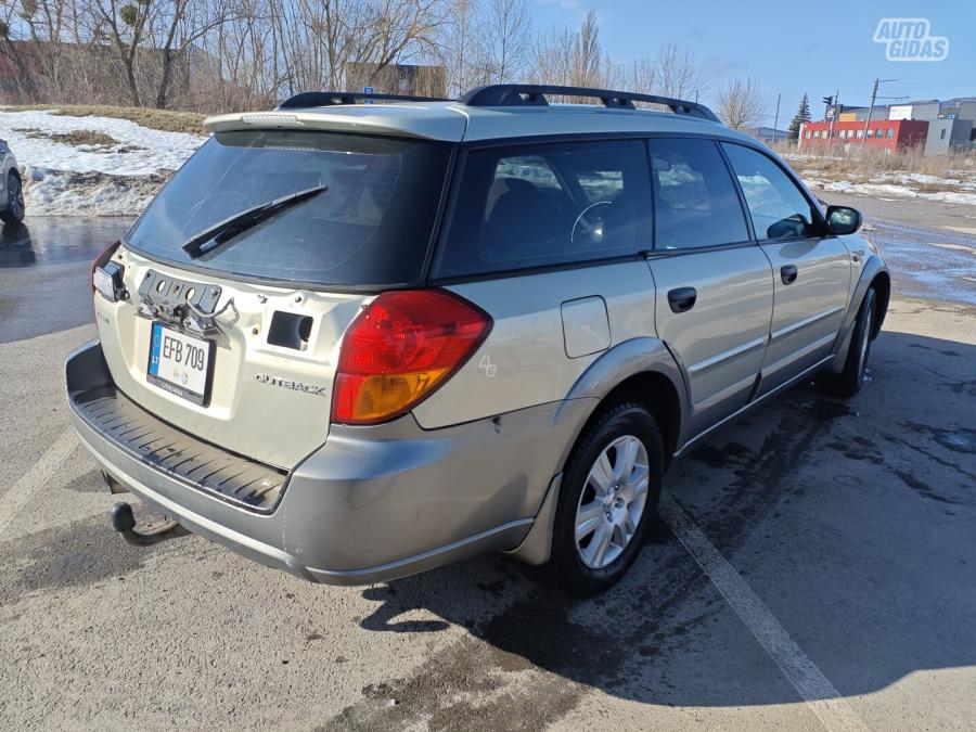 Zaļš Subaru Outback 2005 Kauņa, ar dzinēja tilpumu 2.50 L un nobraukumu 154 tūkst. km par 1000 €, foto 12 vietnē AUTOMOTO.COM.LV