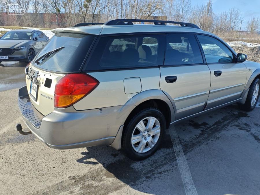 Zaļš Subaru Outback 2005 Kauņa, ar dzinēja tilpumu 2.50 L un nobraukumu 154 tūkst. km par 1000 €, foto 13 vietnē AUTOMOTO.COM.LV