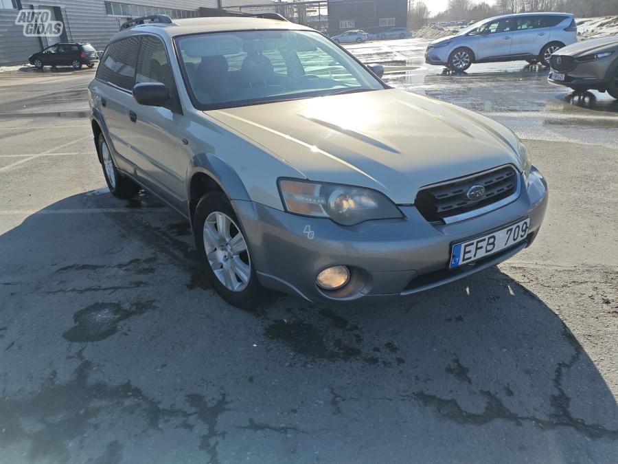 Zaļš Subaru Outback 2005 Kauņa, ar dzinēja tilpumu 2.50 L un nobraukumu 154 tūkst. km par 1000 €, foto 18 vietnē AUTOMOTO.COM.LV