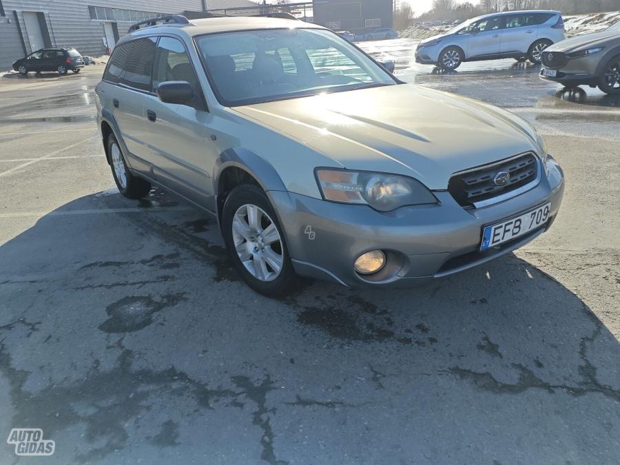 Zaļš Subaru Outback 2005 Kauņa, ar dzinēja tilpumu 2.50 L un nobraukumu 154 tūkst. km par 1000 €, foto 20 vietnē AUTOMOTO.COM.LV