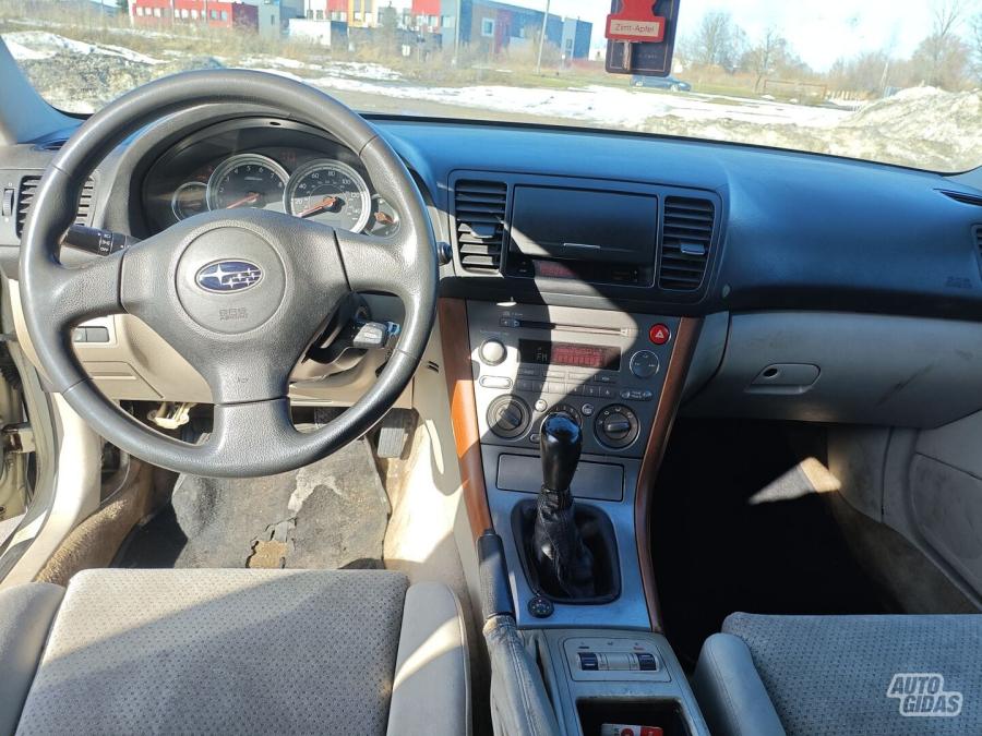 Zaļš Subaru Outback 2005 Kauņa, ar dzinēja tilpumu 2.50 L un nobraukumu 154 tūkst. km par 1000 €, foto 23 vietnē AUTOMOTO.COM.LV