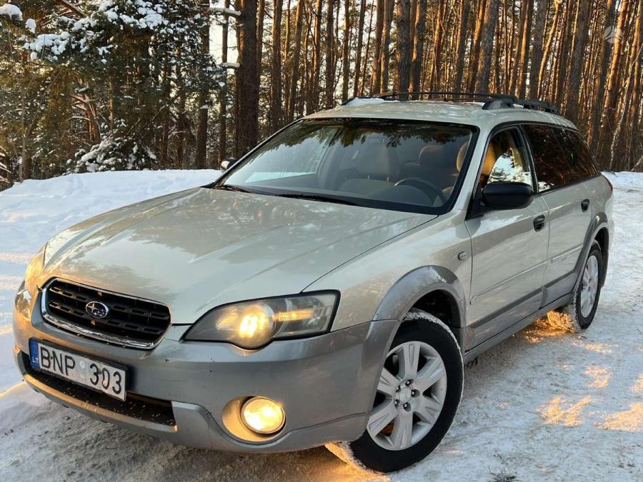 Zaļš Subaru Outback 2006 Viļņa, ar dzinēja tilpumu 2.46 L un nobraukumu 250 tūkst. km par 1700 €, foto 1 vietnē AUTOMOTO.COM.LV