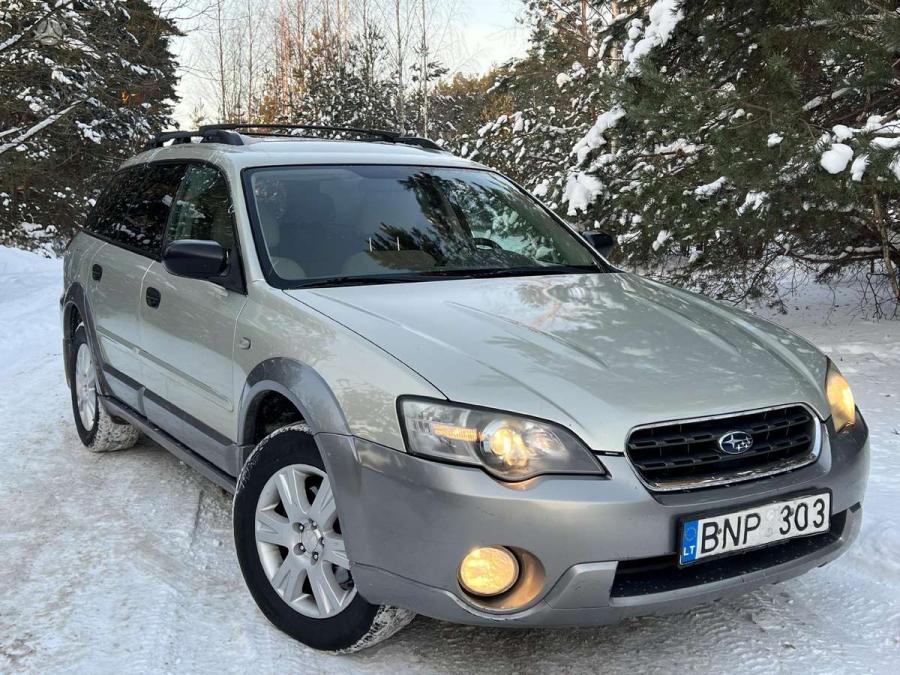 Zaļš Subaru Outback 2006 Viļņa, ar dzinēja tilpumu 2.46 L un nobraukumu 250 tūkst. km par 1700 €, foto 10 vietnē AUTOMOTO.COM.LV
