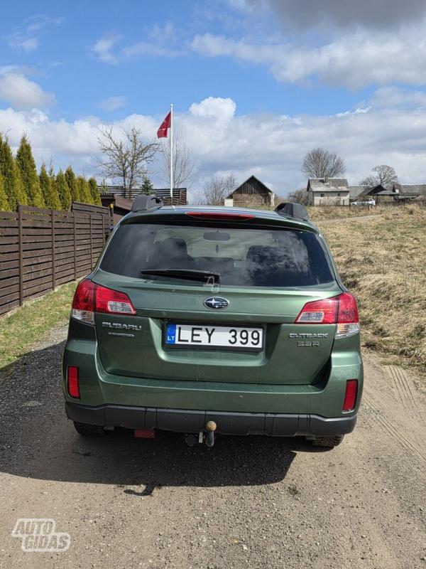 Zaļš Subaru Outback 2010 Viļņa, ar dzinēja tilpumu 3.60 L un nobraukumu 230 tūkst. km par 5200 €, foto 5 vietnē AUTOMOTO.COM.LV