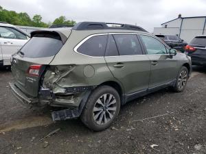 Green Subaru Outback 2015 in Vilnius, with an engine capacity of 2.50 L and mileage of 191 thousand km for 8700 €, photo 3 on AUTOMOTO.COM.LV