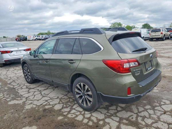 Green Subaru Outback 2017 in Alytus, with an engine capacity of 3.60 L and mileage of 188 thousand km for 6600 €, photo 6 on AUTOMOTO.COM.LV