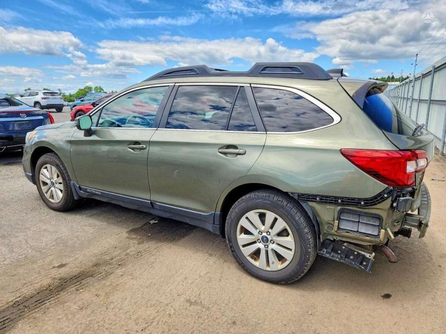 Zaļš Subaru Outback 2017 Joniškis, ar dzinēja tilpumu 2.50 L un nobraukumu 328 tūkst. km par 5250 €, foto 5 vietnē AUTOMOTO.COM.LV