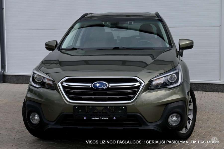Green Subaru Outback 2018 in Kretinga, with an engine capacity of 3.63 L and mileage of 139 thousand km for 18250 €, photo 3 on AUTOMOTO.COM.LV