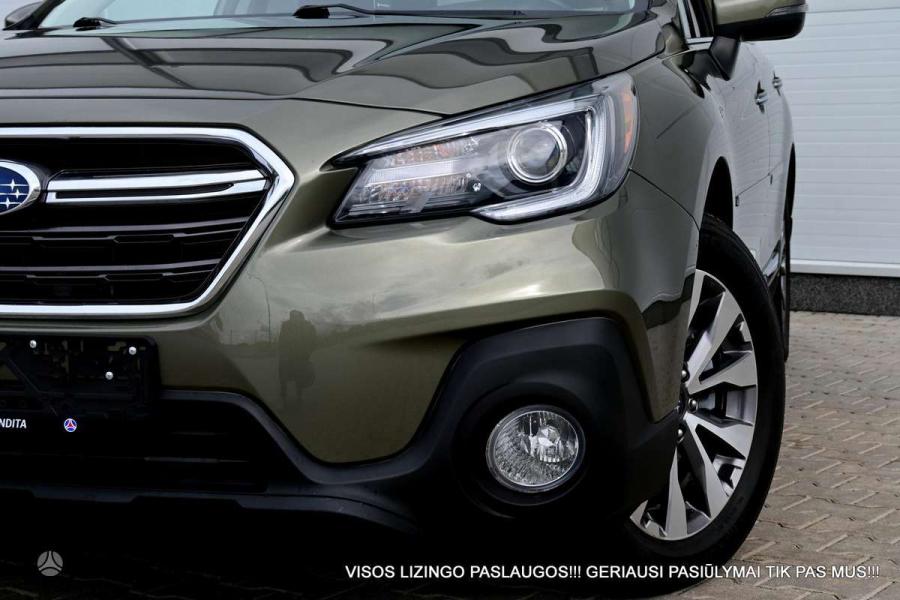 Green Subaru Outback 2018 in Kretinga, with an engine capacity of 3.63 L and mileage of 139 thousand km for 18250 €, photo 6 on AUTOMOTO.COM.LV