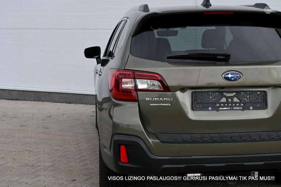 Green Subaru Outback 2018 in Kretinga, with an engine capacity of 3.63 L and mileage of 139 thousand km for 18250 €, photo 12 on AUTOMOTO.COM.LV