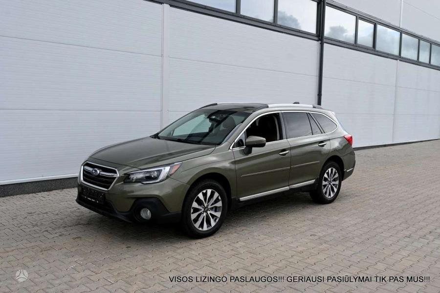 Green Subaru Outback 2018 in Kretinga, with an engine capacity of 3.63 L and mileage of 139 thousand km for 18250 €, photo 16 on AUTOMOTO.COM.LV