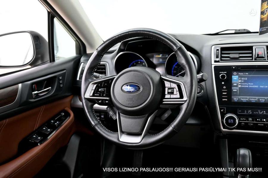 Green Subaru Outback 2018 in Kretinga, with an engine capacity of 3.63 L and mileage of 139 thousand km for 18250 €, photo 33 on AUTOMOTO.COM.LV