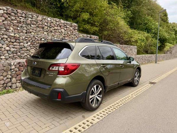 Green Subaru Outback 2018 in Alytus, with an engine capacity of 3.63 L and mileage of 140 thousand km for 15800 €, photo 5 on AUTOMOTO.COM.LV