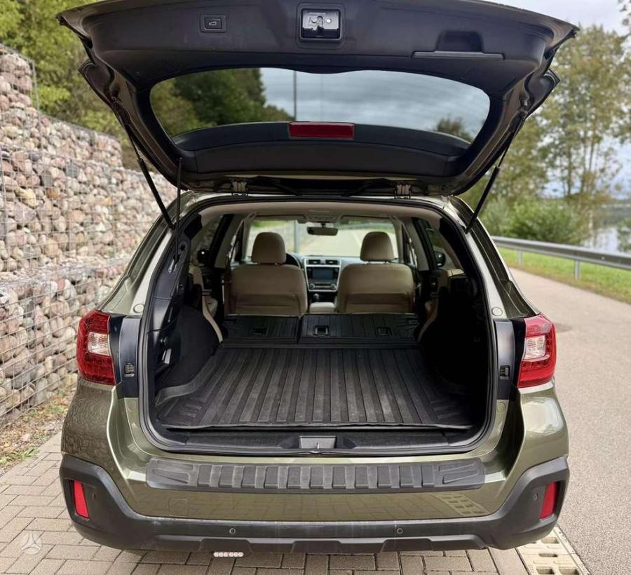 Zaļš Subaru Outback 2018 Alīta, ar dzinēja tilpumu 3.63 L un nobraukumu 140 tūkst. km par 15800 €, foto 14 vietnē AUTOMOTO.COM.LV