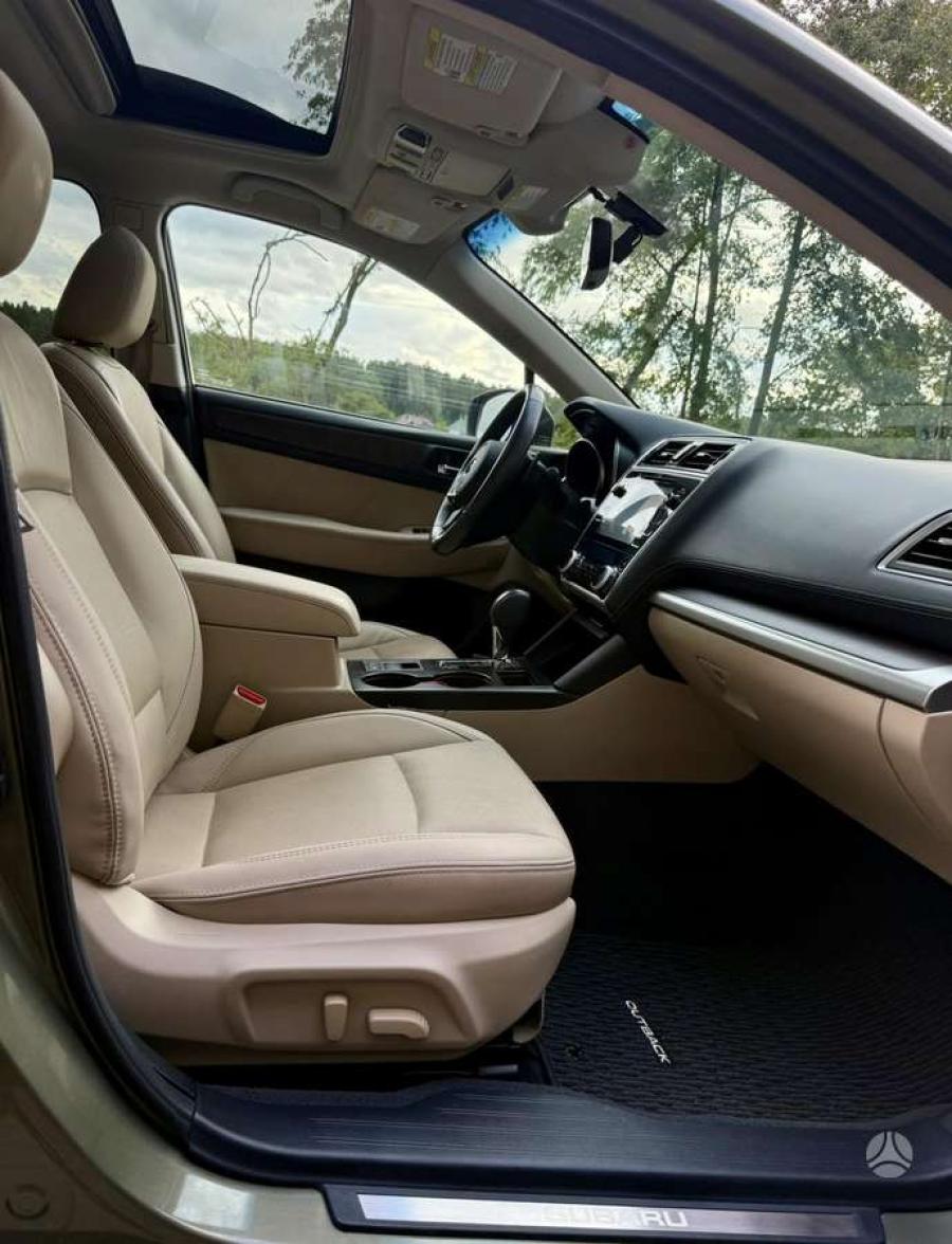 Zaļš Subaru Outback 2018 Alīta, ar dzinēja tilpumu 3.63 L un nobraukumu 140 tūkst. km par 15800 €, foto 21 vietnē AUTOMOTO.COM.LV