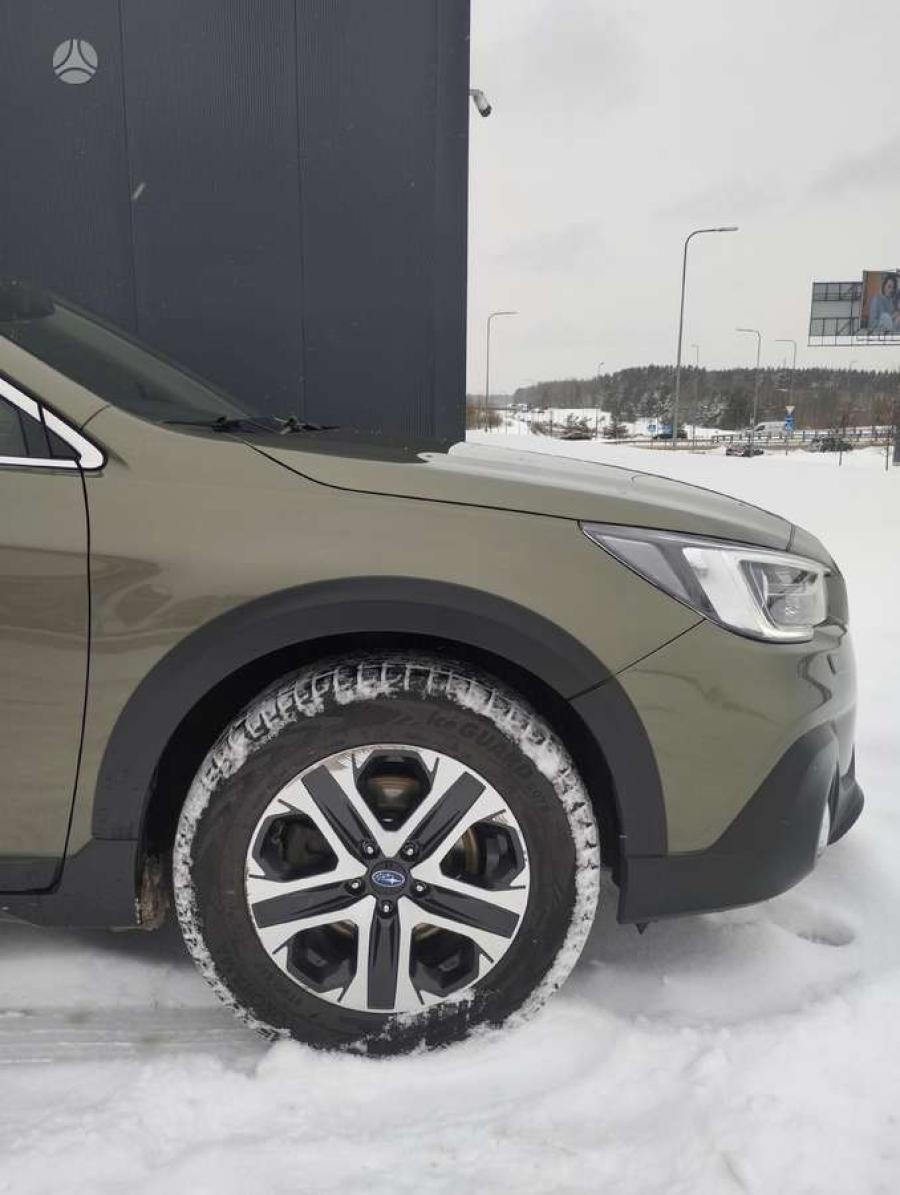 Green Subaru Outback 2019 in Vilnius, with an engine capacity of 2.50 L and mileage of 106 thousand km for 18500 €, photo 14 on AUTOMOTO.COM.LV